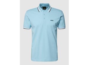 4043143828861 - Regular Fit Poloshirt mit Label-Stitching Modell Paddy