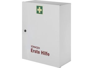 4250108804734 - SÖHNGEN Verbandschrank nach DIN 13169 eintürig weiß HxBxT 552 x 452 x 170 mm ohne Inhalt