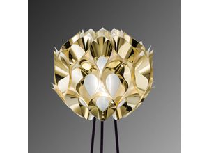 8024727042091 - Flora - Designer-Stehlampe gold