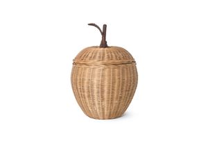 5704723031451 - Aufbewahrungskorb Apple Rattan Höhe 28 cm