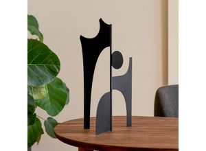 5704723293866 - Skulptur Contour Piece schwarz Höhe 427 cm