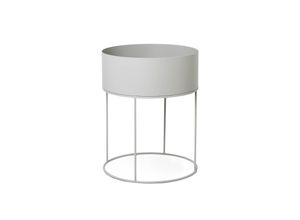 5704723019732 - Plant Box Round grau Ø 40 cm Stahl