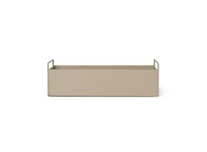 5704723105138 - Plant Box Small beige 45 x 16 x 14 cm Stahl