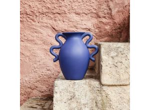 5704723276333 - Vase Verso Table blau Höhe 27 cm Keramik