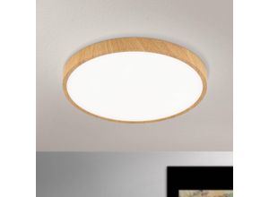 9003090275595 - ORION LED-Deckenleuchte Bully mit Holz-Optik Ø 28 cm