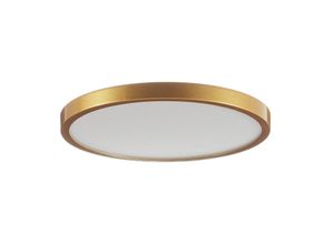 9003090255252 - ORION LED-Deckenleuchte Vika rund gold matt Ø 30cm