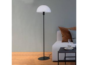 5704709073024 - Dyberg Larsen Lighting - Dyberglarsen Jazz Opal schwarze Stehlampe