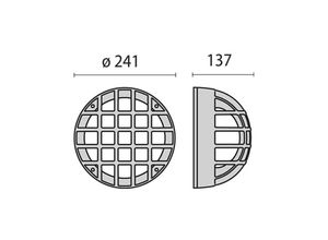 8018367931617 - Performance in Lighting Außenwandleuchte Eko+21 G E27 metallic anthrazit