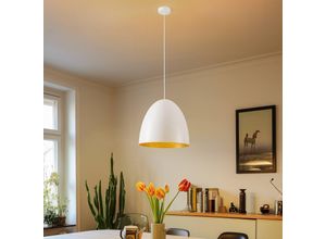 5903139902199 - Nowodvorski Lighting Pendelleuchte Egg M aus Metall Ø 38 cm weiß