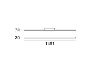 8056534591875 - LED-Wandleuchte Xilema W2 mit indirektem Licht