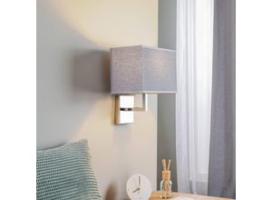 5903139921893 - Nowodvorski Lighting Wandleuchte Hotel A grau