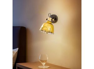 5903139915595 - Nowodvorski Lighting Wandleuchte Amalfi mit metallisiertem Glas gold