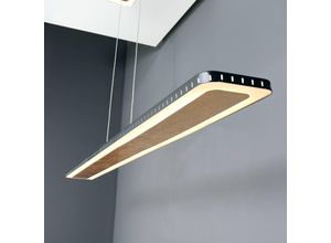 4250294315823 - Eco-Light LED-Hängeleuchte Solaris 3-Step-dim gold 120 cm