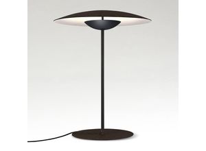 8435516815152 - MARSET Ginger M LED-Tischleuchte Ø42cm wenge weiß