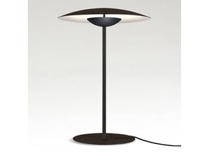 8435516831428 - MARSET Ginger S LED-Tischleuchte Ø32cm wenge weiß