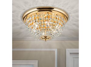 9003090275106 - ORION Deckenleuchte Plafond gold transparent Ø 47 cm