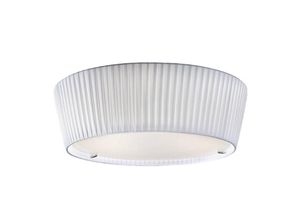 8436047304313 - Plafonet 43 - Stoff-Deckenlampe Band weiß