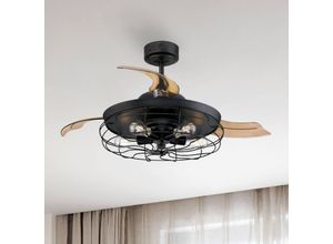 4895105613301 - Dunlin Deckenventilator mit Licht