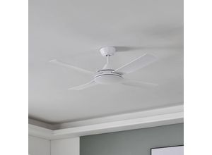 9002759350888 - Eglo 35088 Deckenventilator BONDI 1 H316cm Ø122cm weiss matt inkl Fernbedienung