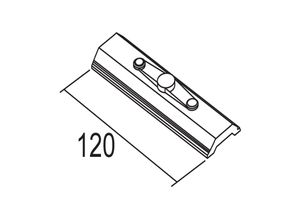 8019162045318 - Aufhängungsplatte Länge 120mm