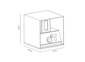 8712879162032 - LED-Akku-Sensor-Außenwandleuchte up down schwarz