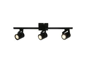 8718444950103 - Moderne Deckenlampe ValvoLED in Schwarz 3-flg