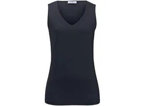 4061389334380 - Jersey-Top V-Ausschnitt blau 38