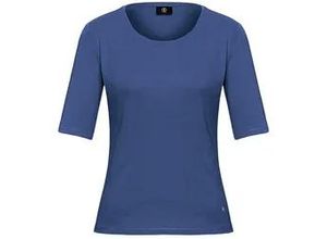 4059464744483 - Rundhals-Shirt Modell Velvet blau 40