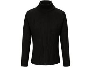 4061389087491 - Rollkragen-Pullover aus 100% Schurwolle-Merino schwarz 50