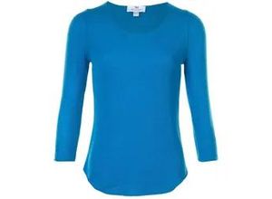 4061389331464 - Pullover aus 100% Premium-Kaschmir Cashmere blau 36