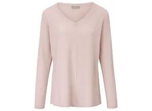 4061389001657 - V-Pullover aus 100% Premium-Kaschmir rosé 36