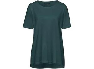 4061389826922 - Rundhals-Shirt Benedikte Green Cotton grün 38