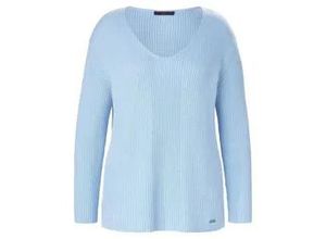 4065691193536 - V-Pullover blau 40