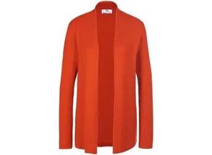 4065691319073 - Strickjacke Modell Caro Seide Kaschmir orange 38