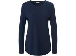 4061389952812 - Rundhals-Pullover blau 42