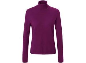 4061389640559 - Rollkragen-Pullover aus 100% Premium-Kaschmir Cashmere pink 40