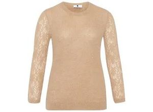 4065691746404 - Rundhals-Pullover beige 56