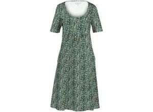 4061389555556 - Kleid Selma 1 2-Arm aus 100% Baumwolle Green Cotton weiss 40