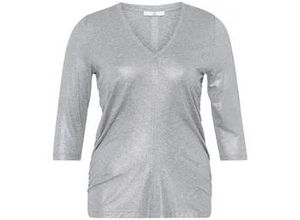 4065691715110 - V-Shirt 3 4-Arm grau 44