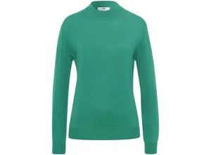 4065691707207 - Stehbund-Pullover Modell Sabrina Seide Kaschmir grün 44