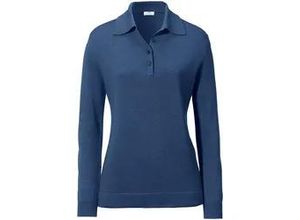 4061389183117 - Polo-Pullover Modell Pia Seide Kaschmir blau 36