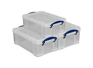 4250510934067 - Really Useful Boxen Fassungsvermögen 9 Liter als Lager- und Kurierbox 3er-Set