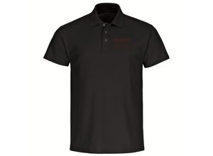 4068859193430 - multifanshop Poloshirt - St Pauli - Herzschlag - Druck braun - Polo