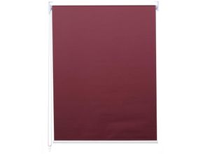 4057651282213 - Rollo MCW-D52 Fensterrollo Seitenzugrollo Jalousie Sonnenschutz Verdunkelung blickdicht 80x160cm ~ bordeaux