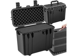 4061173115430 - tectake® Universalbox aus robuster Hartschale mit 4 dicken Schaumstoffeinlagen wasserdicht und temperaturbeständig 41 x 22 x 34 cm