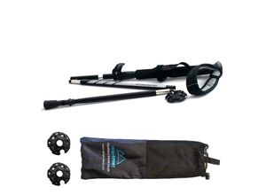 3838723415149 - Alu Nordic Walking Stöcke Wanderstöcke Trekkingstöcke Faltbar 115 - 127cm