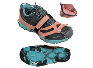 3838723432030 - Family Track Hers Schuhkrallen Eis Krallen Schuh Spikes Schnee Steigeisen Größe M (35-39)