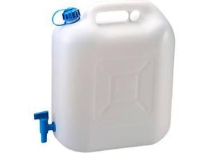 4007228817676 - Wasserkanister Eco Polyethylen (HD-PE) natur fest montierter Ablasshahn 22 Liter