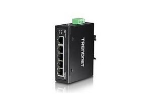 0710931160321 - TRENDnet Industrie Switch 5 Port Gbit Unmanaged IP30 Metall TI-G50