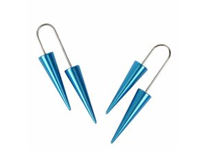 4006046334921 - Paar Ohrhänger DEMARIE eloxiertes Aluminium Gr ONE-SIZE Metall blau (hellblau) Damen Ohrringe